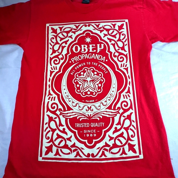 Obey | Shirts | Obey Propaganda All Power To The People Small | Poshmark